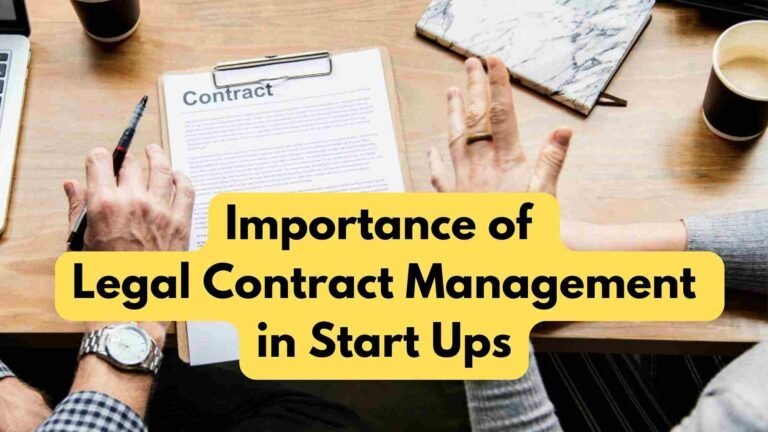 Importance Of Legal Contract Management In Startups – VNC Corporate ...